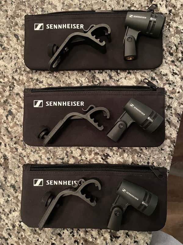 Sennheiser e604 Clip-On Drum Mics (3-Pack) 1998 - Present - | Reverb