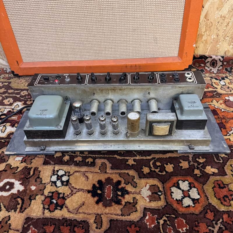 Vintage 1964 Vox AC30 Bass Copper Top Valve Amplifier Head | Reverb