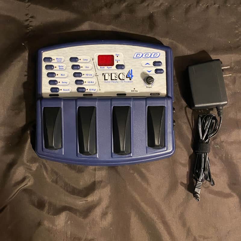 DOD Tec 4 90’s Multi Effects Processor Pedal | Reverb