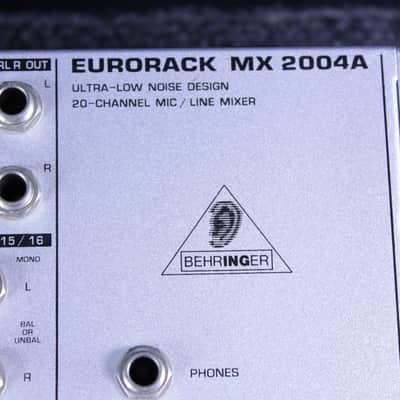 Behringer Eurorack MX2004A 20-Channel Mic / Line Mixer 2000s | Reverb