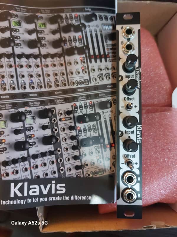 Klavis Tweakers - Eurorack Utility Module silver | Reverb