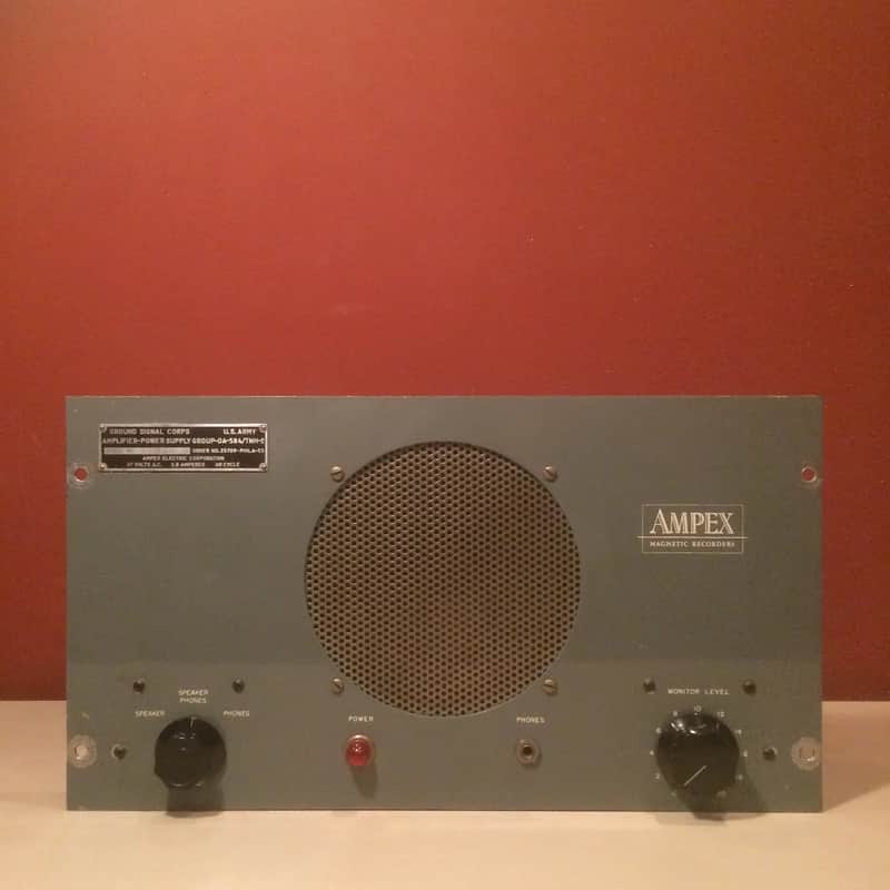 1952 Ampex 402P Power Amp / Monitor | Reverb