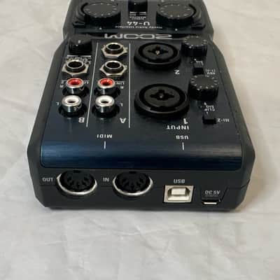 Zoom U-44 Mobile Studio Handy 4-Channel Audio Interface 2010s | Reverb