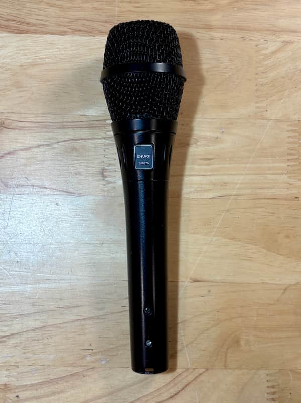 Shure SM87 Handheld Condenser Microphone 2000s - Black | Reverb