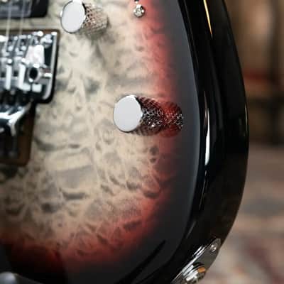 Charvel MJ San Dimas Style 1 HSH FR PF QM - Midnight Glow | Reverb