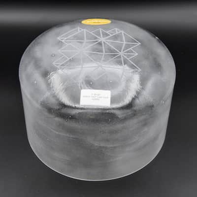 Crystal Tones 9" Great Salt Lake Salt Singing Bowl (D4+20) | Reverb