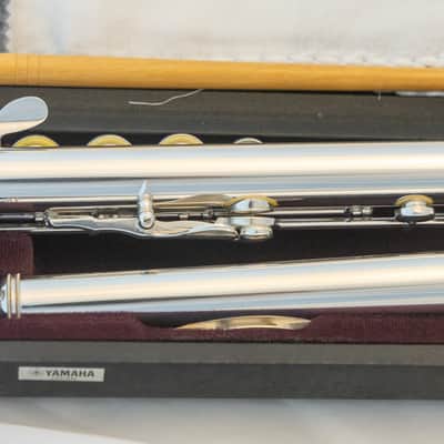 Yamaha YFL-684H (YFL-687H) Professional Flute All Silver, | Reverb