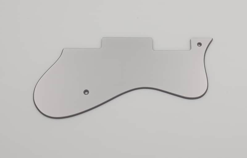 metallic titanium acrylic pickguard for epiphone dot | Reverb Italia