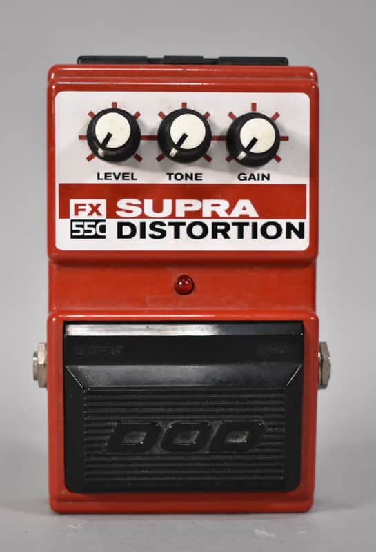 DOD Supra Distortion FX55-C Pedal | Reverb