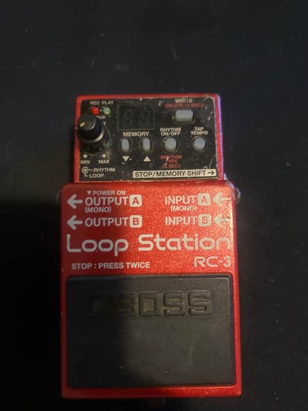Boss RC-3 Loop Station 2011 - Present - Red | Reverb