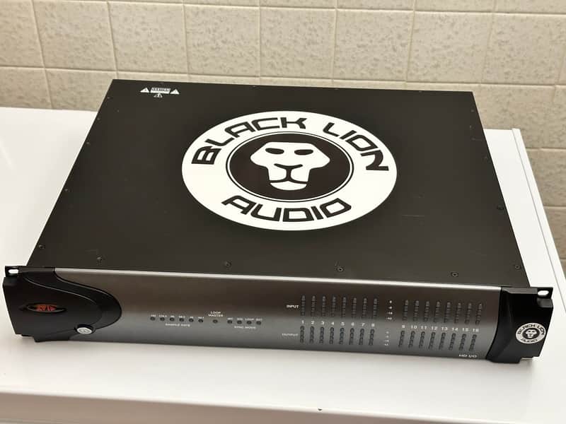 Avid HD I/O 16x16 Analog Interface with Black Lion XB Mod | Reverb