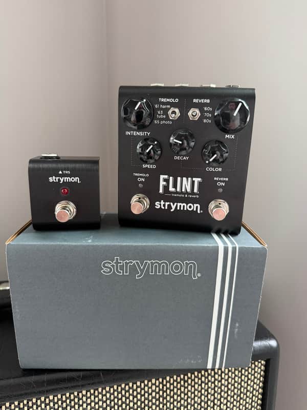 Strymon Flint Reverb and Tremolo V2 2022 - Present - Black | Reverb