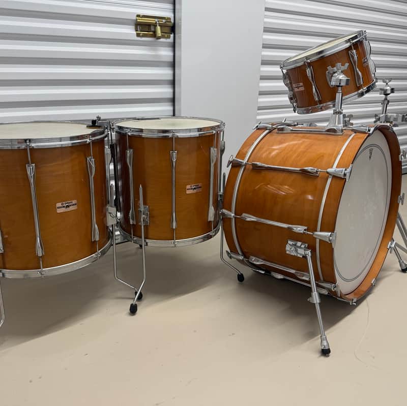 Pete Fountain’s 1980s Yamaha Recording Custom Drum Set - 12, | Reverb