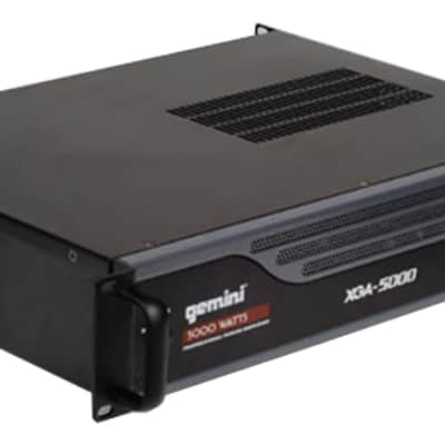 (Mint) Gemini XGA-5000 5000W Power Amplifier | Reverb