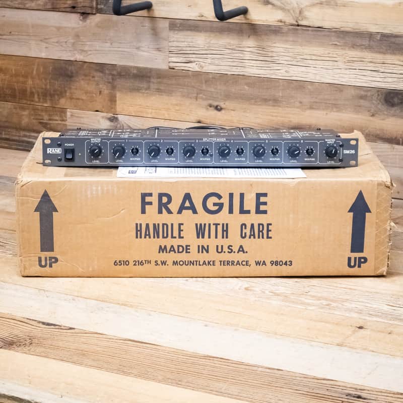 Rane SM26 (SM-26) Six-to-Two Line Level Mixer Splitter | Reverb