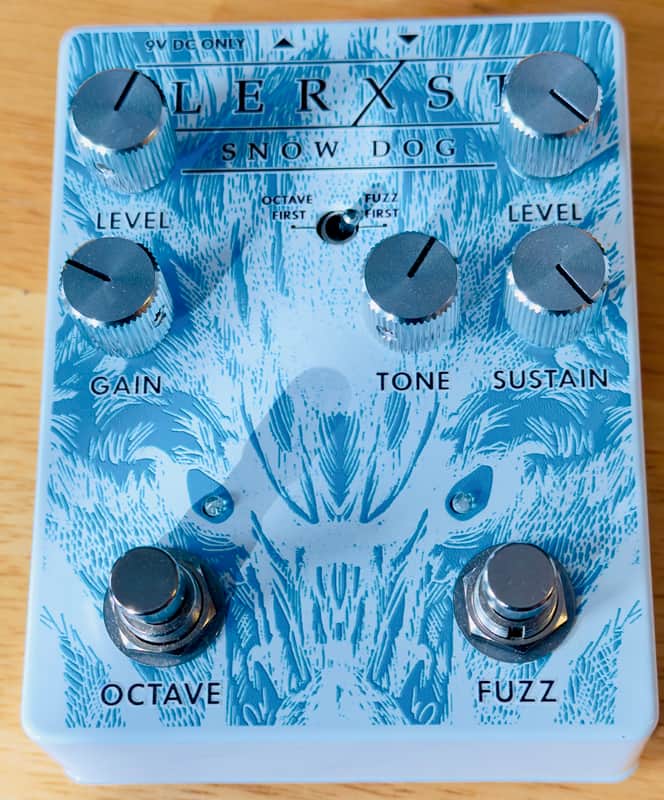 Lerxst Snow Dog Alex Lifeson Signature Octave Fuzz 2024 - | Reverb