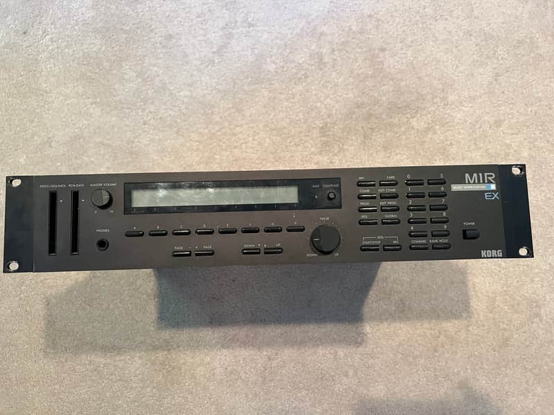 Korg M1rex w/manual and reference cards | Reverb