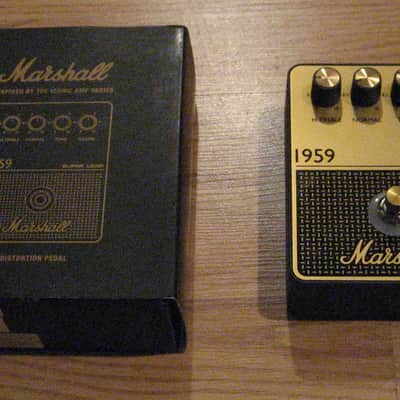 Marshall 1959 pedal, in Original Box, Excellent Condition. | Reverb
