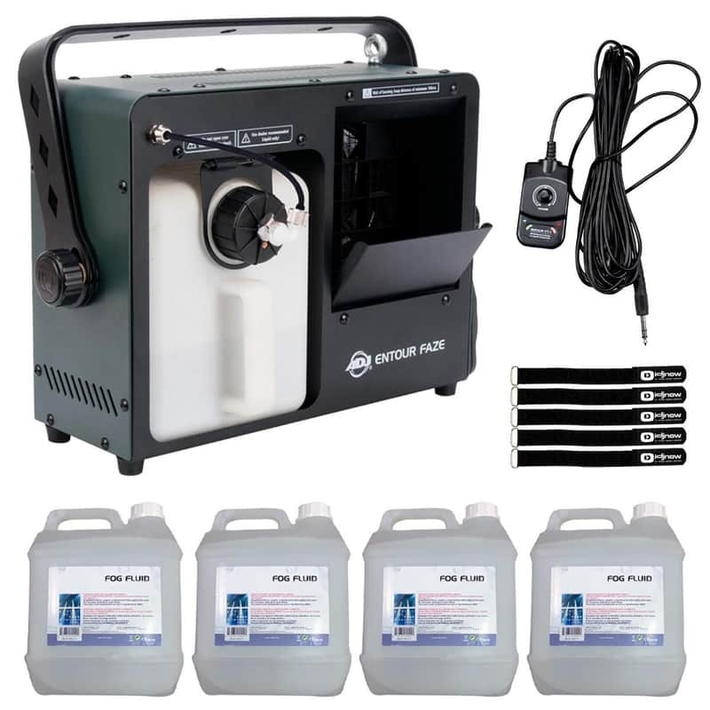 ADJ Entour Faze Haze Machine with 16 Liters of Fog Fluid | Reverb