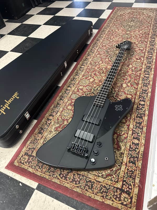 Epiphone Goth Thunderbird IV 2004 - 2020 - Pitch Black | Reverb