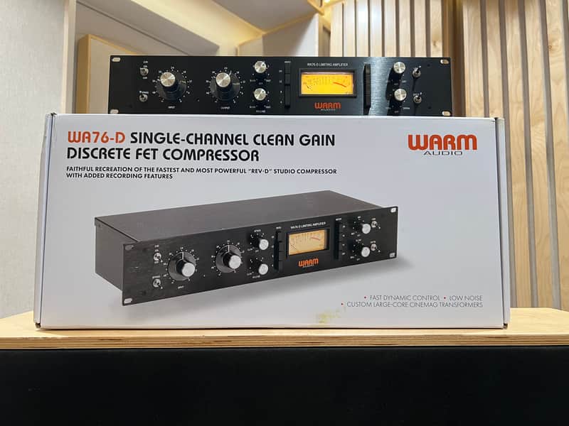 Warm Audio WA76-D Single Channel FET Compressor 2024 - | Reverb