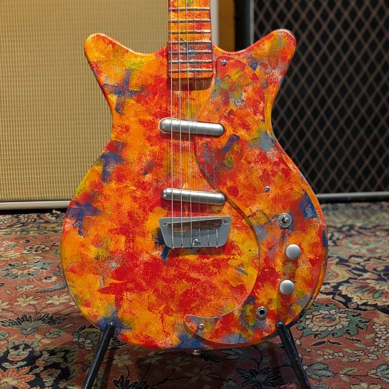 Danelectro DC-59 - Eric Clapton Psychedelic Rainbow | Reverb