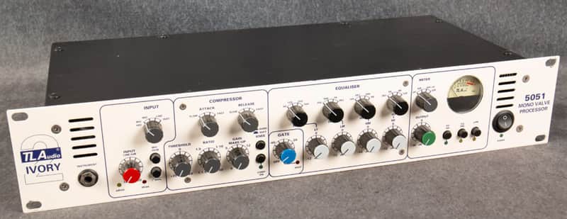 TLA IVORY 2 5051 MONO VALVE PREAMP COMPRESSOR GATE | Reverb Australia