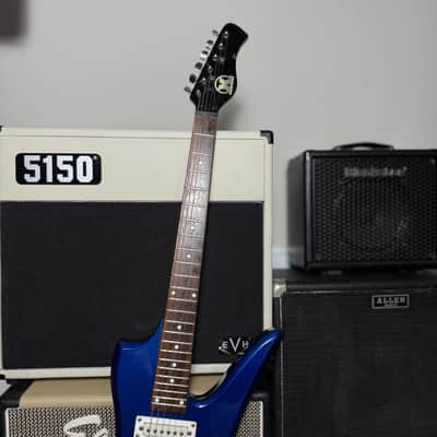 Hondo H-2 1980’s Guitar - Blue | Reverb