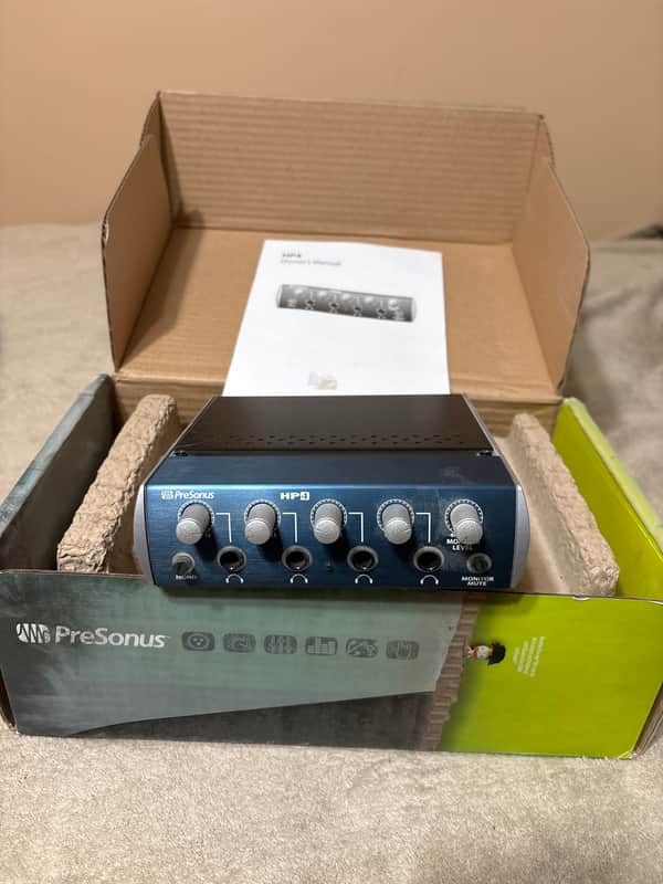 PreSonus HP4 4-Channel Headphone Amplifier 2010s - Blue | Reverb