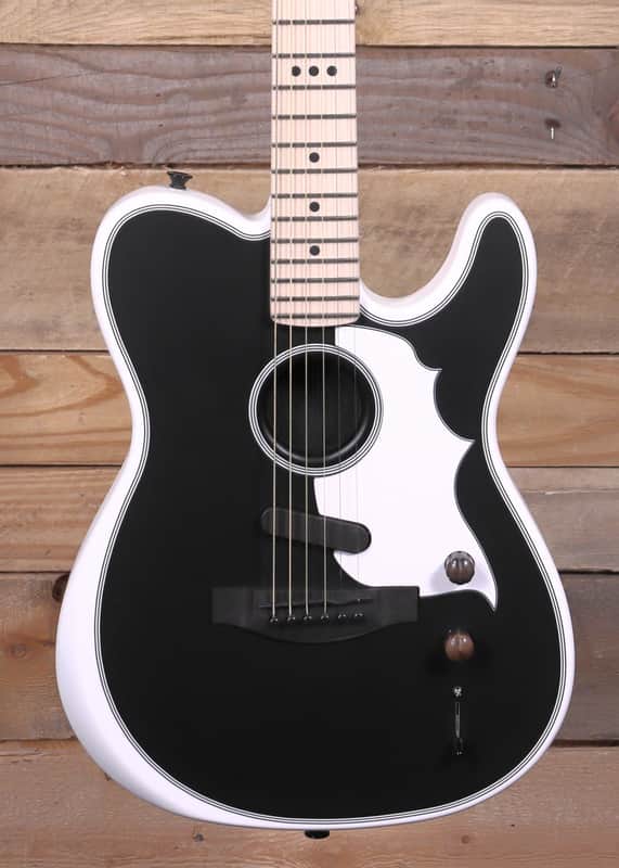 Fender Jack White Triplesonic Acoustasonic Telecaster w/ Case | Reverb