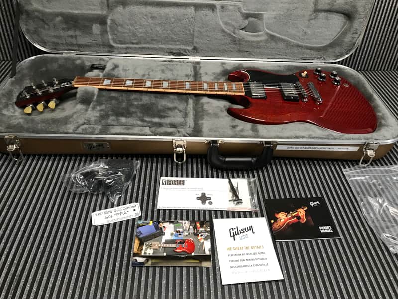 Gibson SG Standard 2015 - Heritage Cherry | Reverb