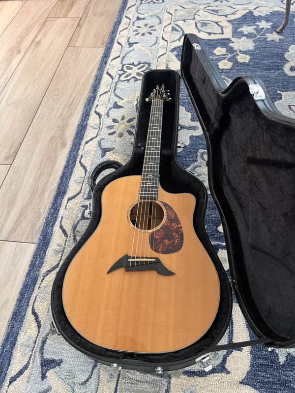 Breedlove Focus Dreadnought Cutaway Curly Maple Acoustic | Reverb