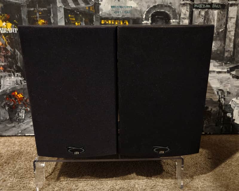 KEF KEF Audio Q15 Main / Stereo Speakers (pair) 90s - Black | Reverb
