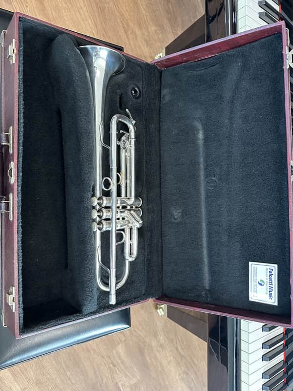 Holton Maynard Ferguson LT302 Trumpet 1980s - Silver | Reverb