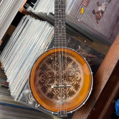 Luna Banjolele 8" Ukulele 2010s - Tobacco Burst | Reverb