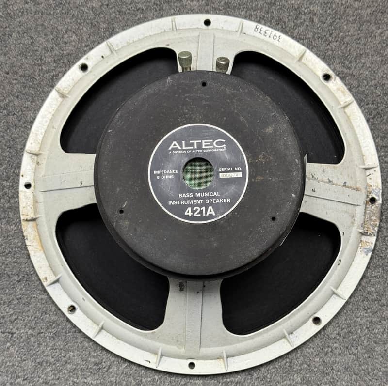 Altec Lansing 421A 15" for Bass Guitar Speaker Woofer 100 | Reverb