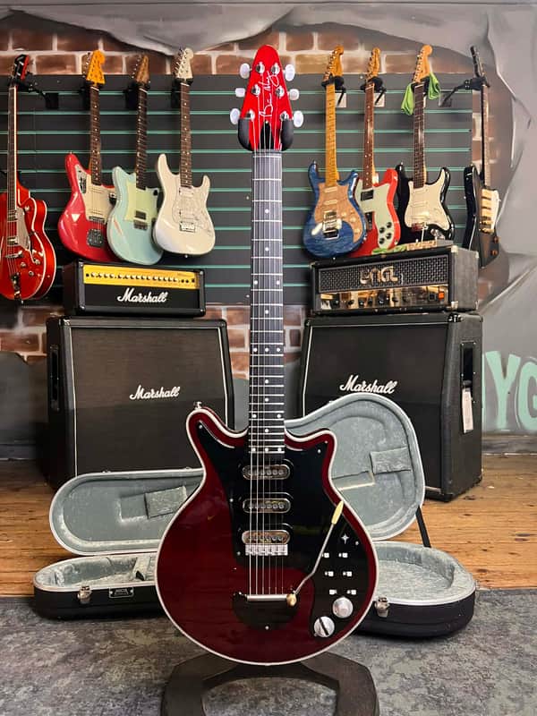 Brian May BMG Red Special Antique Cherry 2015 Modified | Reverb UK