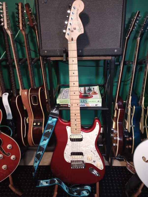 *MODDED* HH Squier Standard Stratocaster *PRO SETUP*ONE PIECE | Reverb
