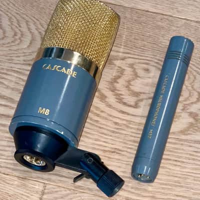Cascade M8 & M37 Condenser Microphone Set: Large Diaphragm | Reverb