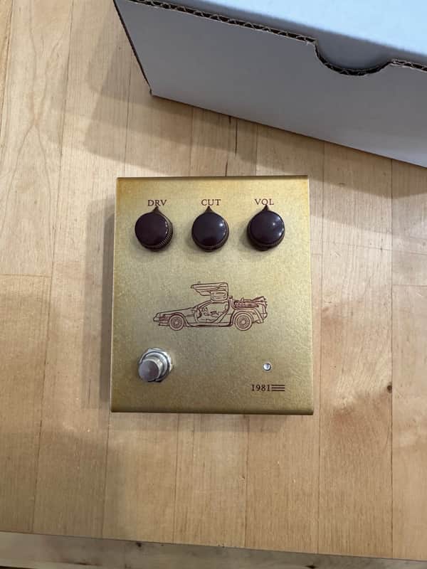 1981 Inventions DRV Overdrive Gold Delorean | Reverb