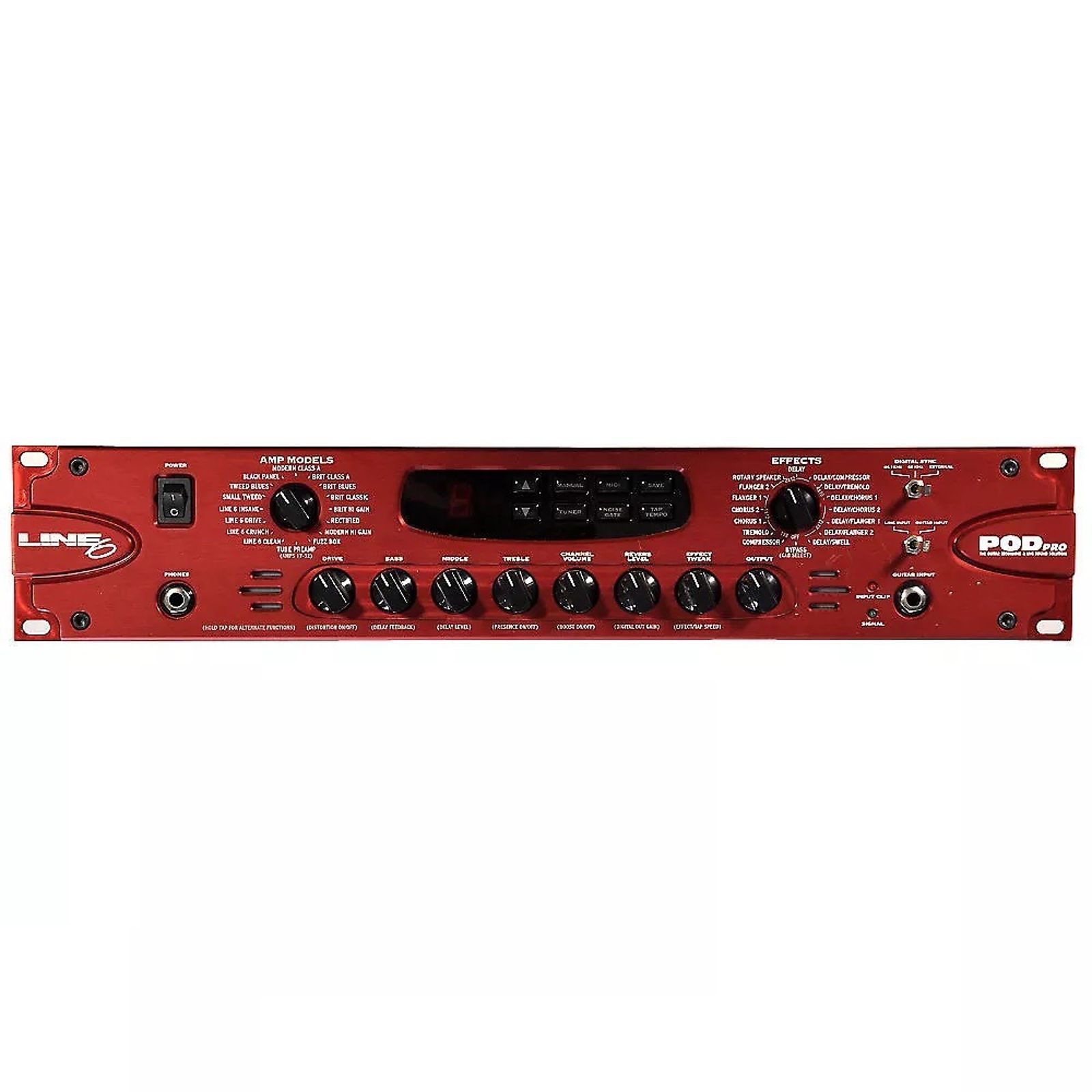 Line 6 POD Pro Rackmount Multi-Effect and Amp Modeler | Reverb