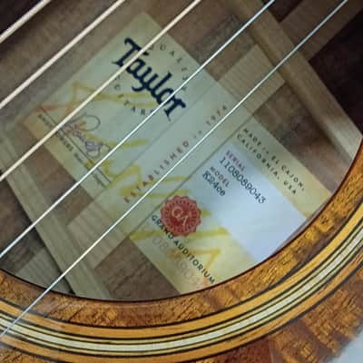 Taylor K24ce with V-Class Bracing 2018 - Present - Shaded | Reverb