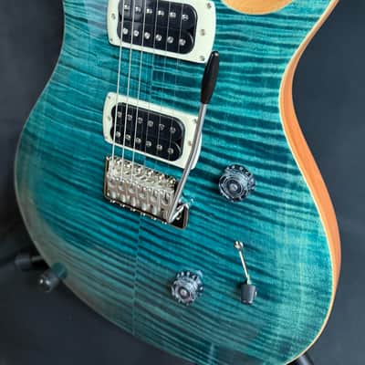 PRS SE Custom 24 Electric Guitar Slate Blue Finish w/ | Reverb Canada