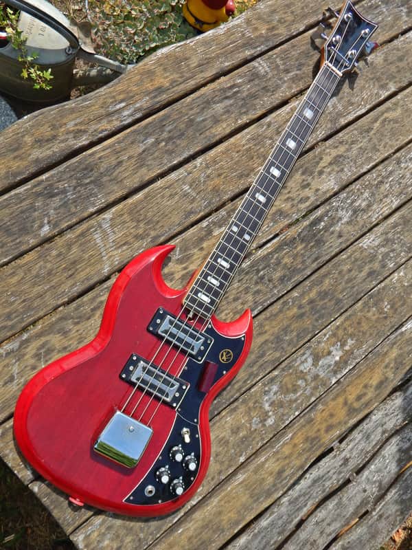 Kay K2b 1960's EB0 SG Bass Copy Kawai Teisco Japan MIJ | Reverb