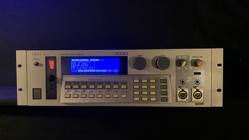 Akai S1000 MIDI Stereo Digital Sampler 1988, New Screen, | Reverb UK