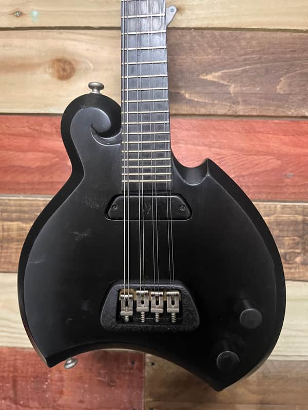 John Marlow Electric Mandolin Solid Body 1999 - Ebony | Reverb UK
