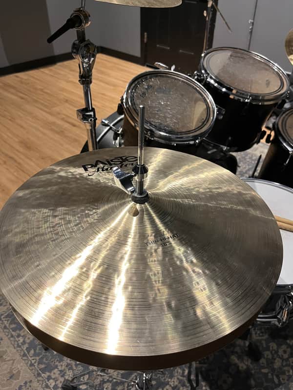 Paiste 16" Masters Series Thin Hi-Hat Cymbals (Pair) 2011 - | Reverb