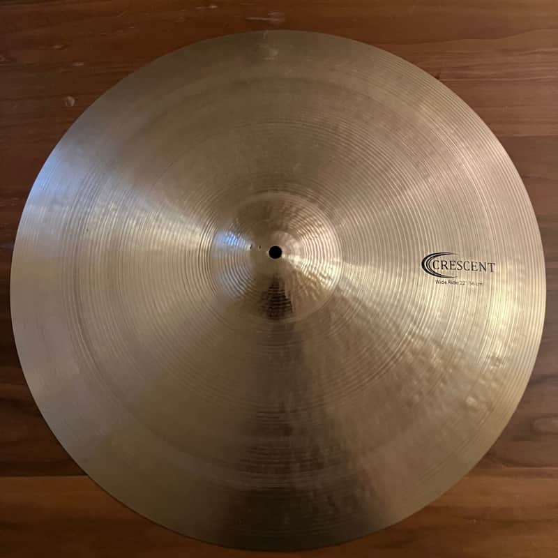 Sabian 22" Crescent Wide Ride Cymbal VIDEO | Reverb