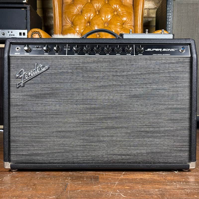 2006 Fender Super Sonic 1x12 Combo Made In USA 60 Watt Tube | Reverb