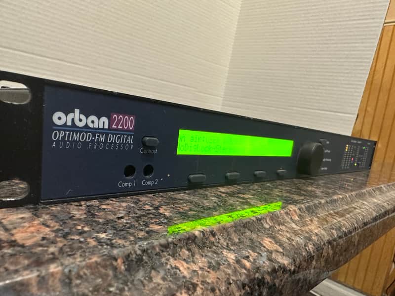 Orban Optimod 2200D/E FM Broadcast Digital Audio Processor | Reverb